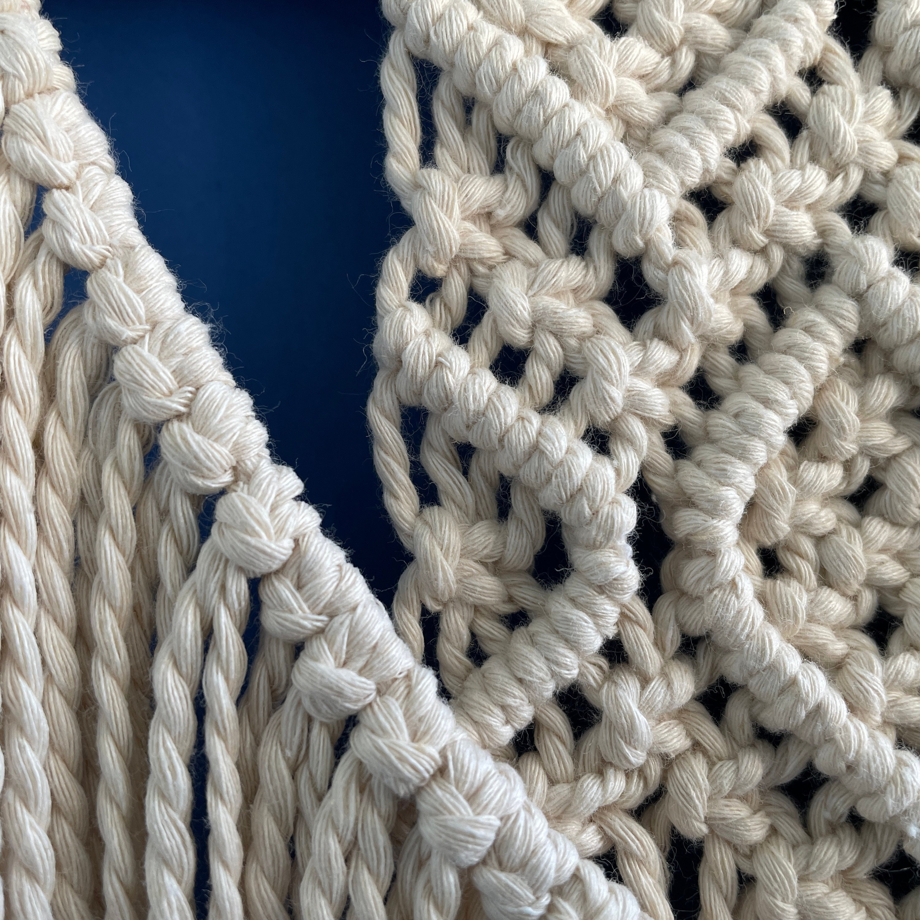 Beginner Macrame Pattern, Small Wall Hanging Macrame Pattern With Step ...