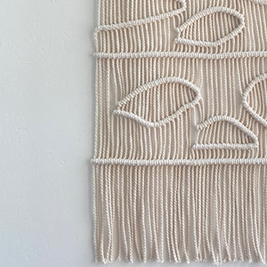 Macrame Weaving Pattern PDF, Woven Wall Hanging Pattern PDF, Easy ...