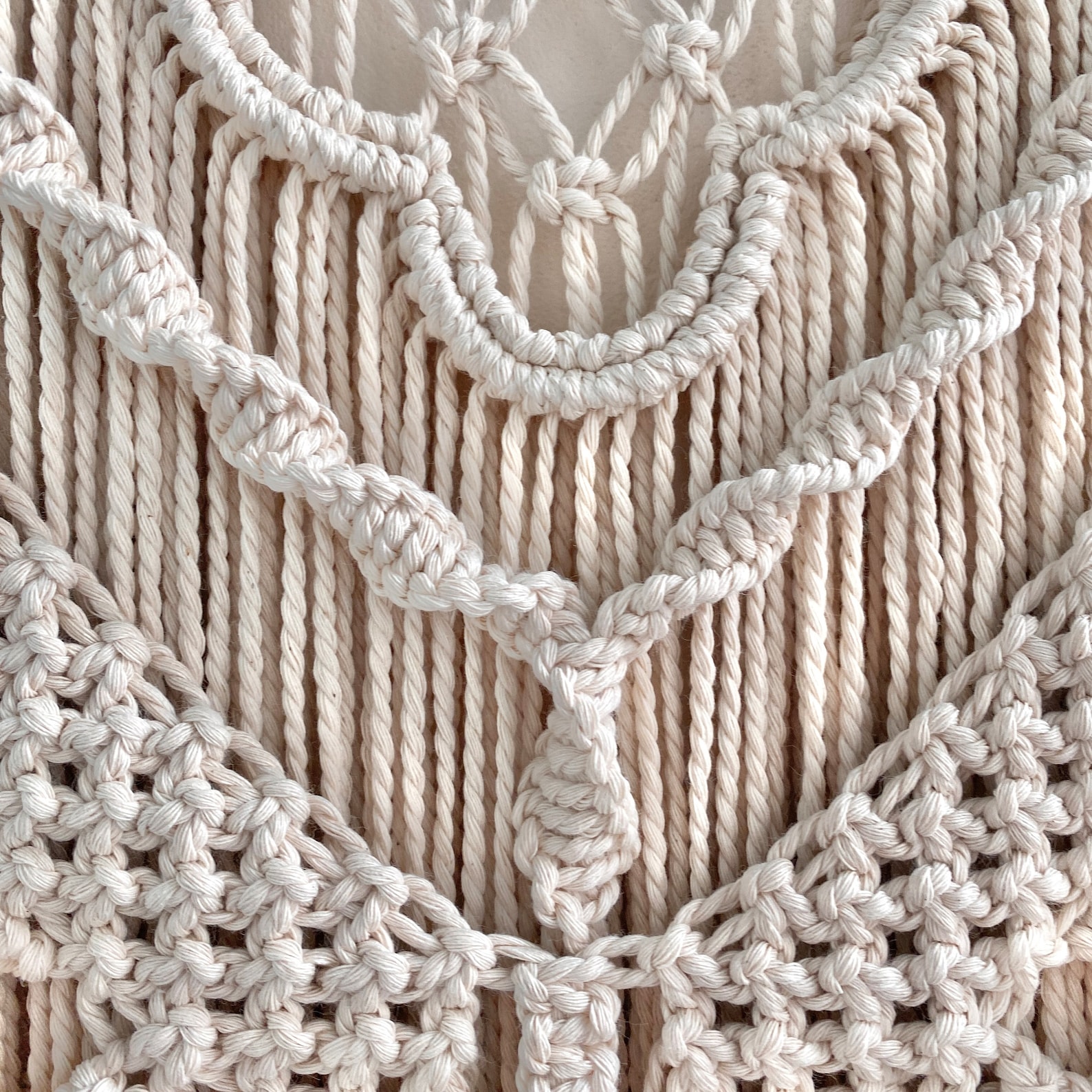 Large Macrame Wall Hanging Pattern PDF Detailed Step by Step - Etsy