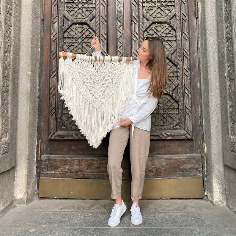 Large Macrame Pattern PDF With Photos Beginner Macrame Wall - Etsy