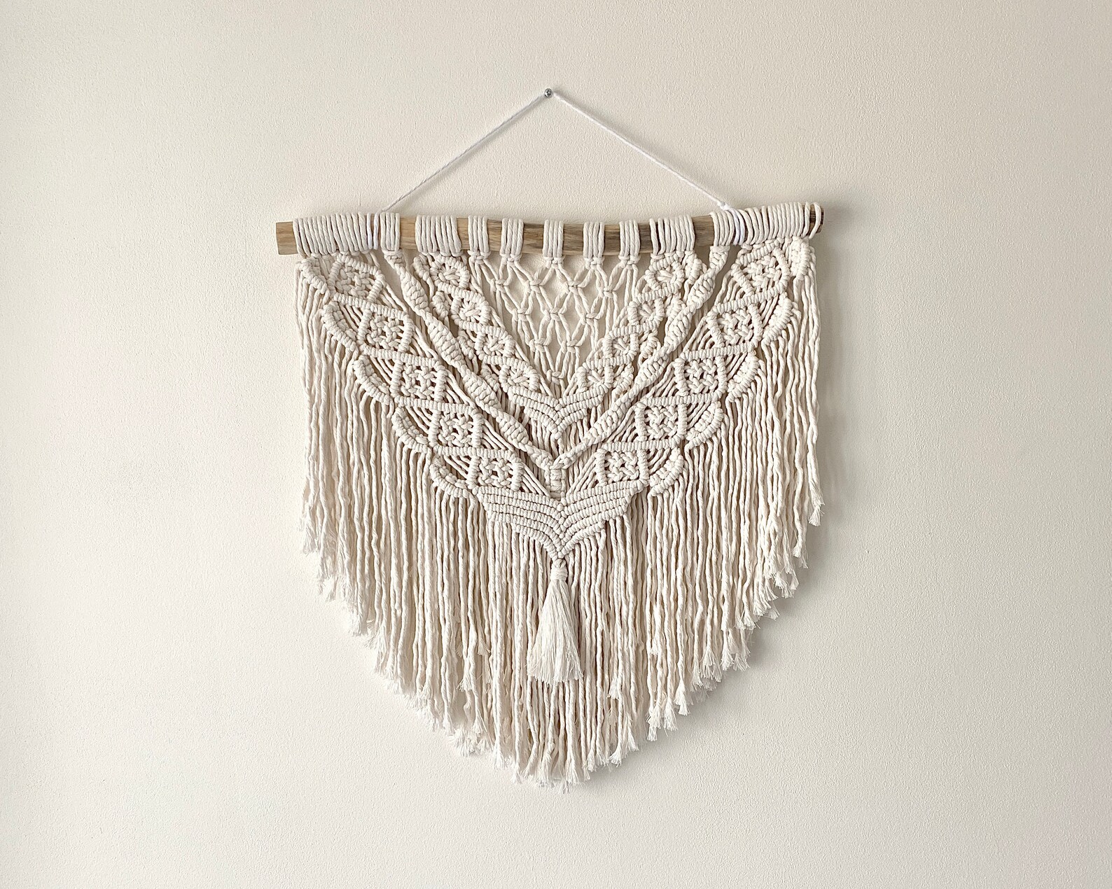 3-in-1 Macrame Pattern PDF With Photos Beginner Macrame Wall - Etsy