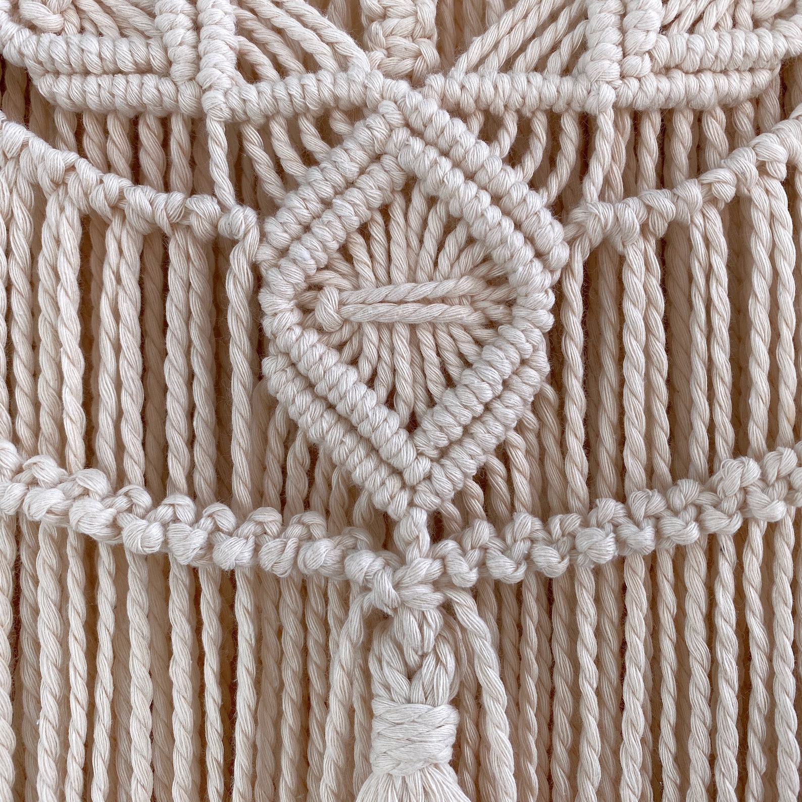 Large Macrame Wall Hanging Pattern PDF Detailed Step by Step - Etsy
