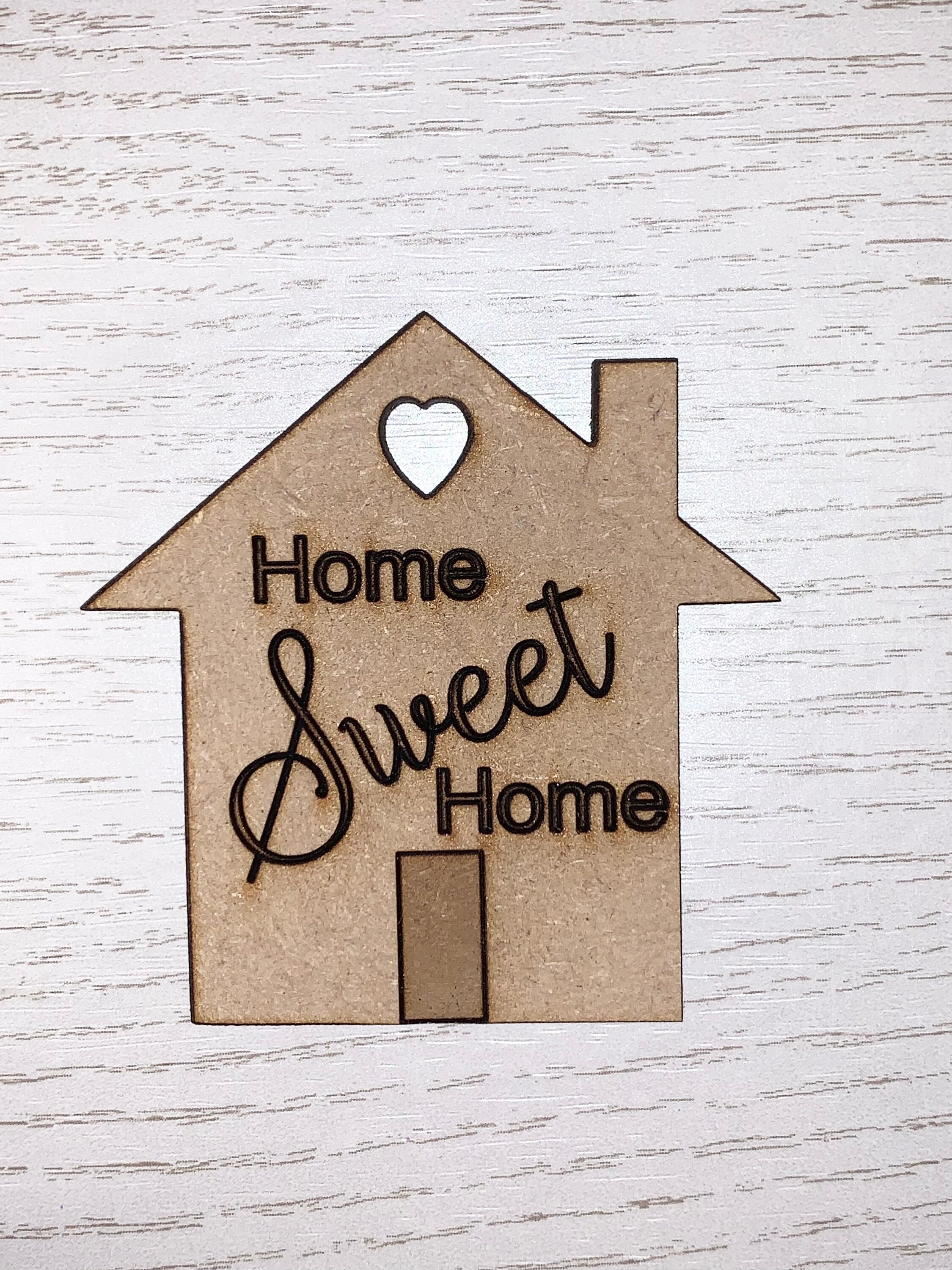 Wooden MDF Home and House Shapes Craft Shape - Etsy