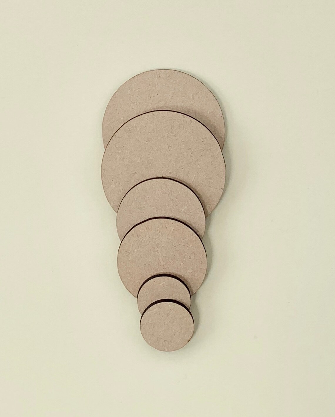 Wooden MDF Circles Plain Laser Cut Blanks Craft Shapes | Etsy UK