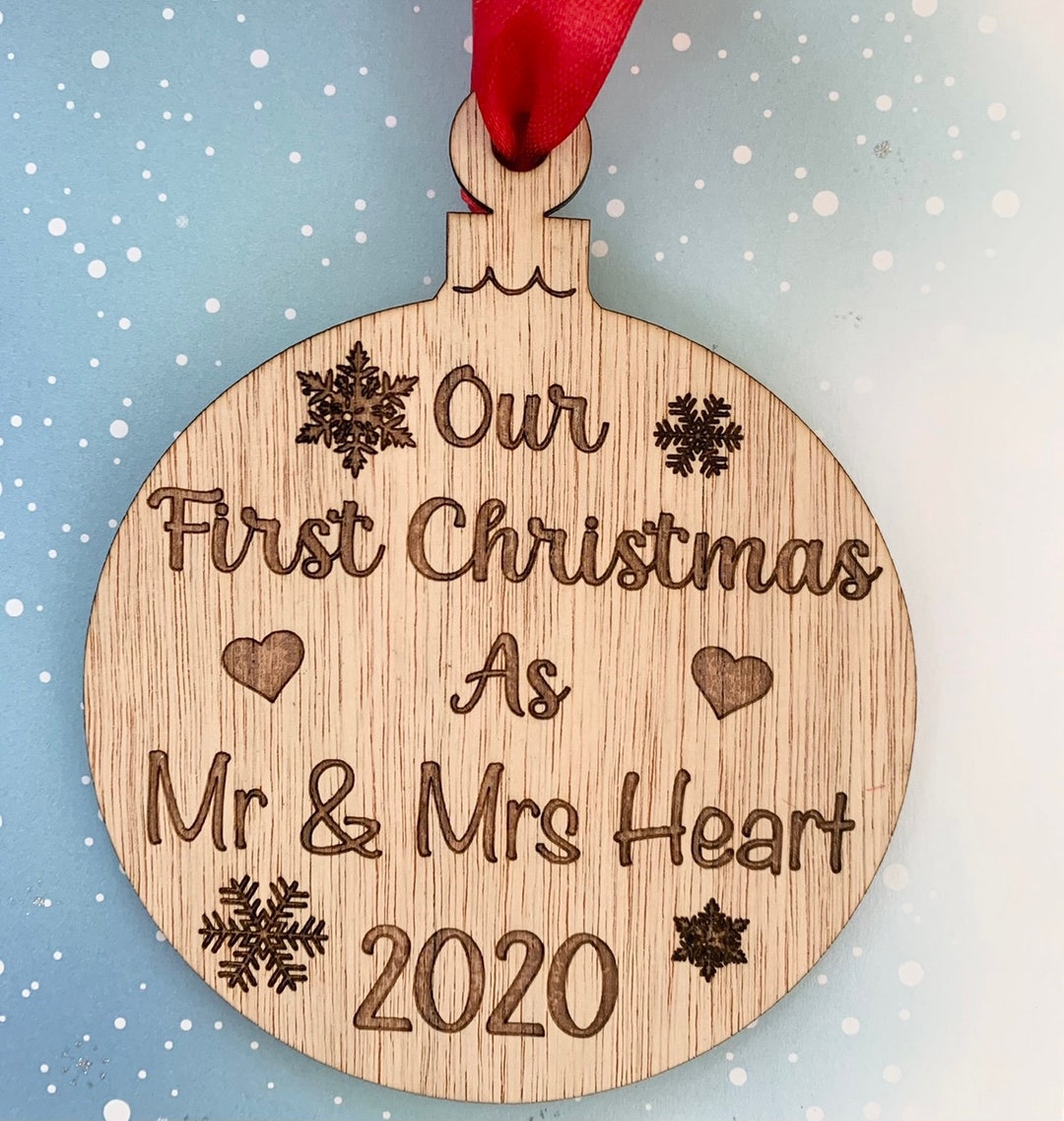 Our First Christmas Decorations - Etsy