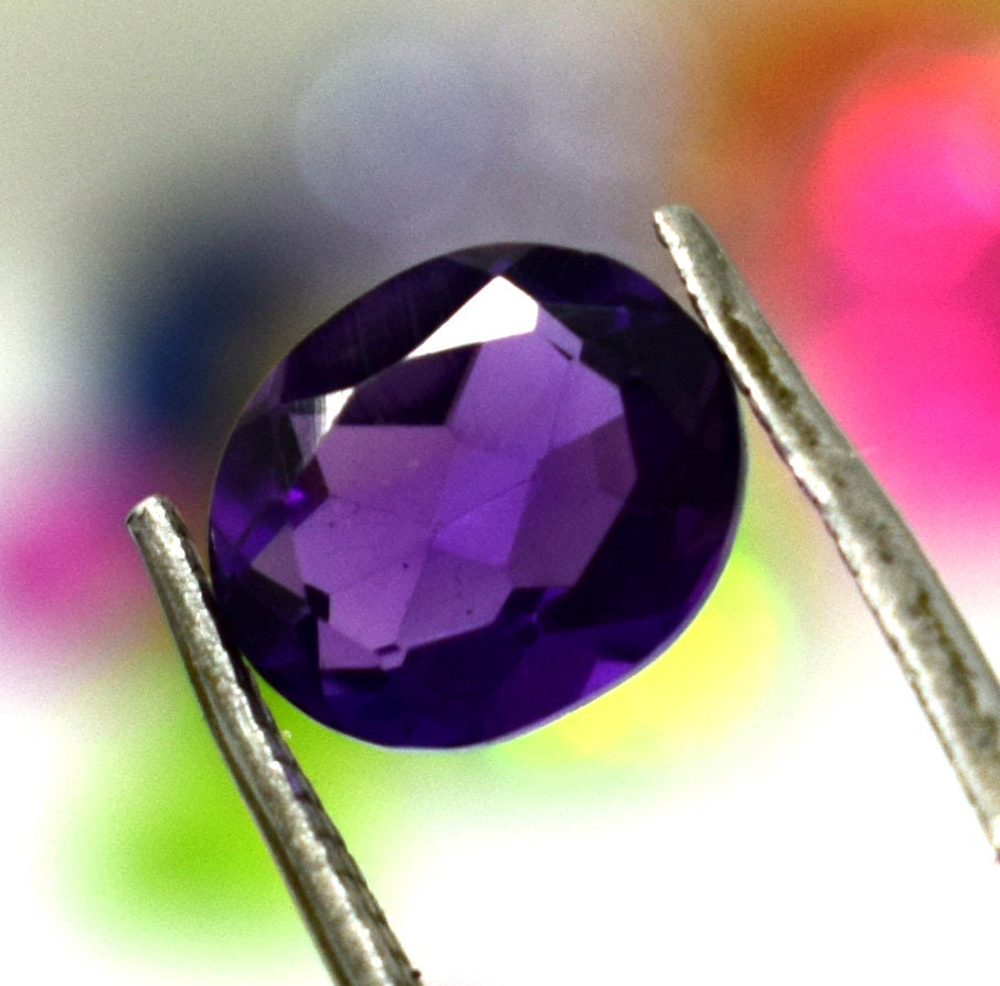 2.40 Ct. Amethyst Oval Shape Amethyst Loose Gemstone Amethyst - Etsy