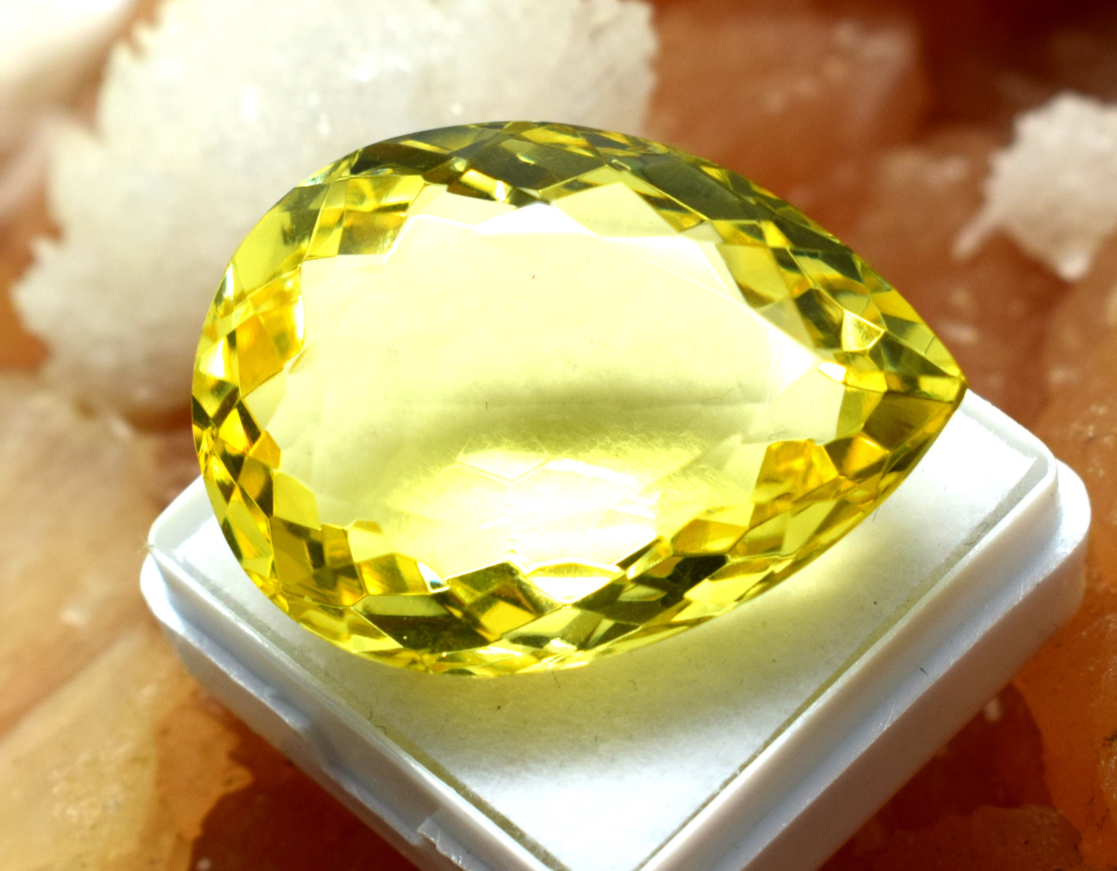 Materials Craft Supplies & Tools Natural Yellow Quartz gemstone 55 CT ...