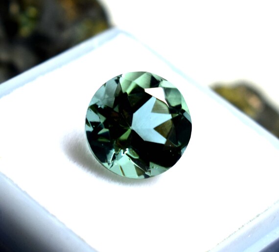 IGL Certified Ring Size Loose Gemstone Alexandrite Round Shape 6.80 Ct ...