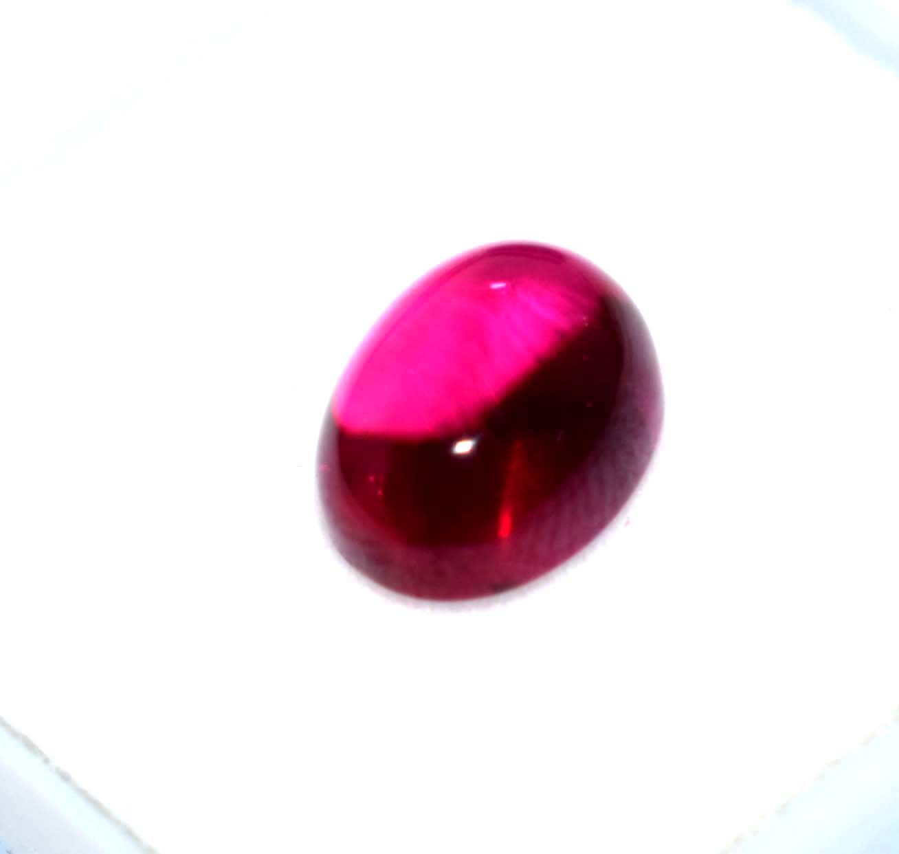 Natural Red Ruby Rare Oval Cut 3.55 Carat Red Burmese Ruby - Etsy UK