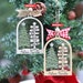 Family Name Christmas Tree Ornament, Personalized North Pole Family ...