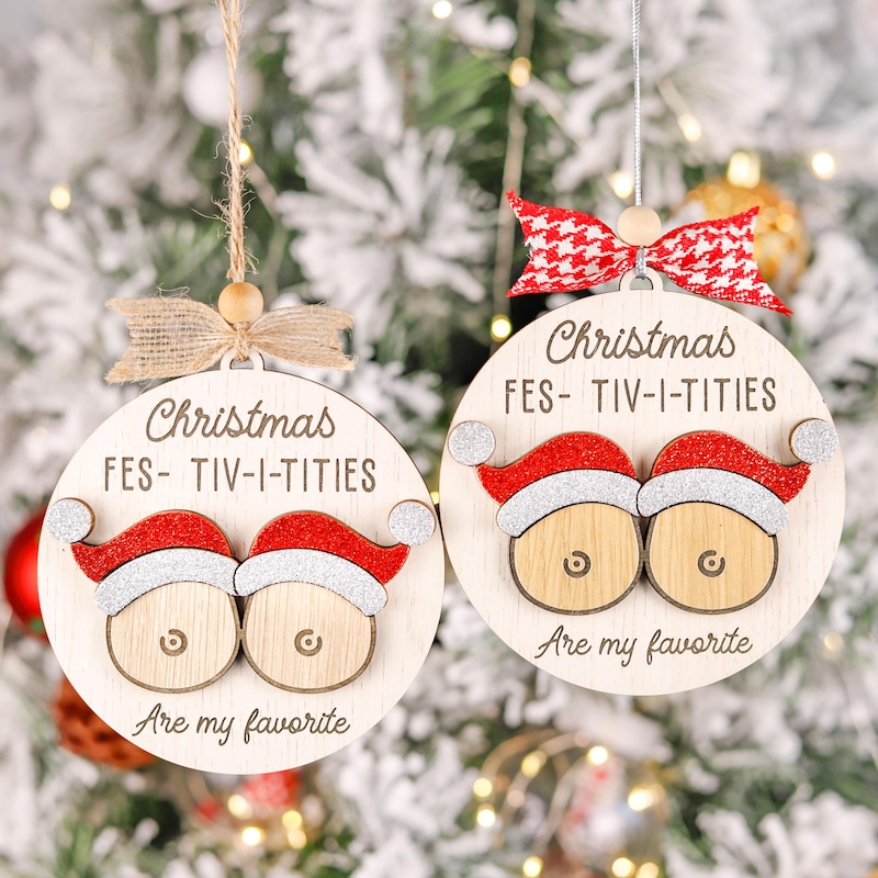 Christmas Titties - Etsy