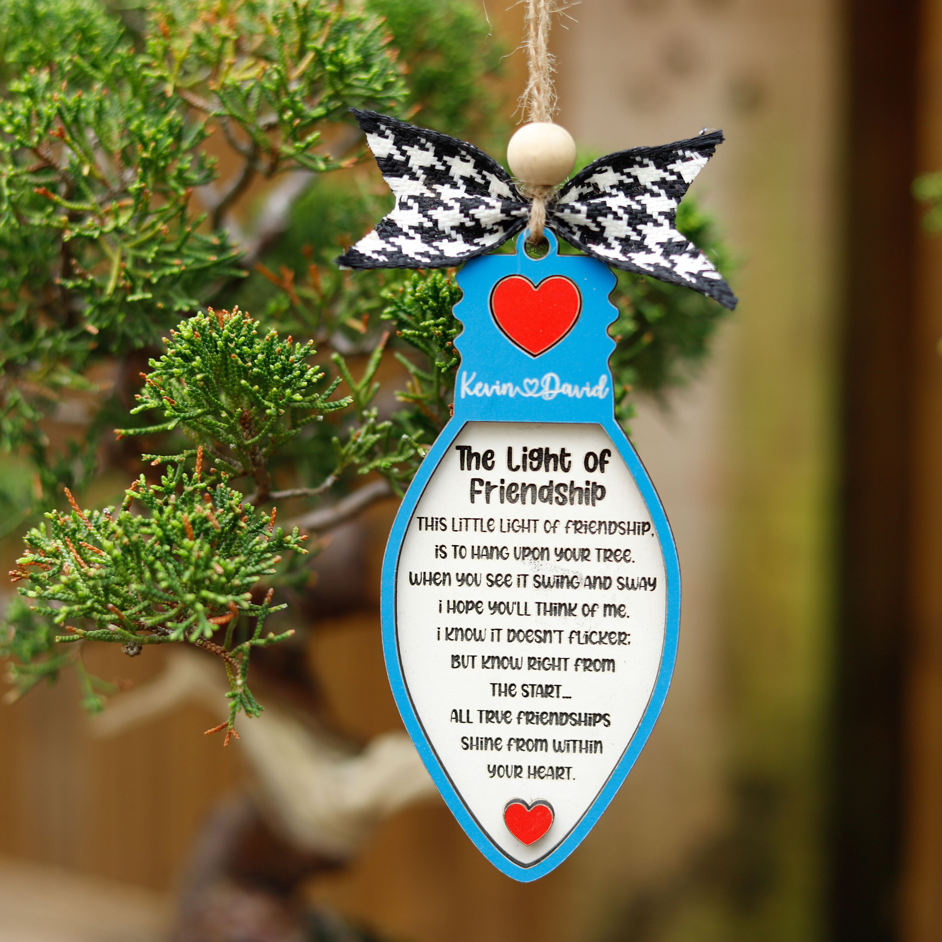 Friendship Light Ornament, the Light of Friendship Gift for Coworkers ...