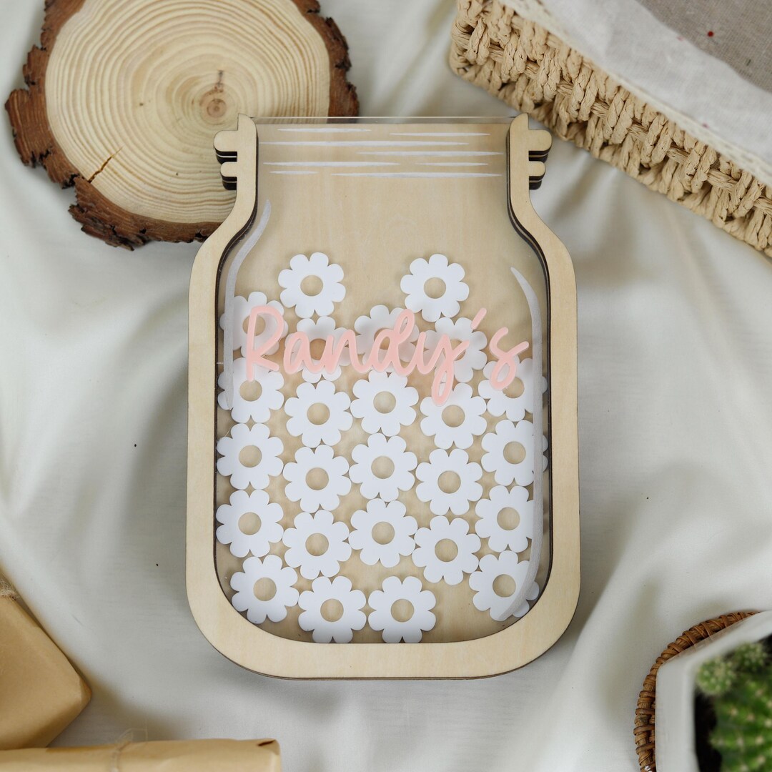 Daisy Flower Reward Jar, Magnetic Reward Jar, Back to School Gift ...