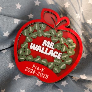 Teacher Shaker Fridge Magnets, Classroom Magnet Decor, Custom Teacher ...