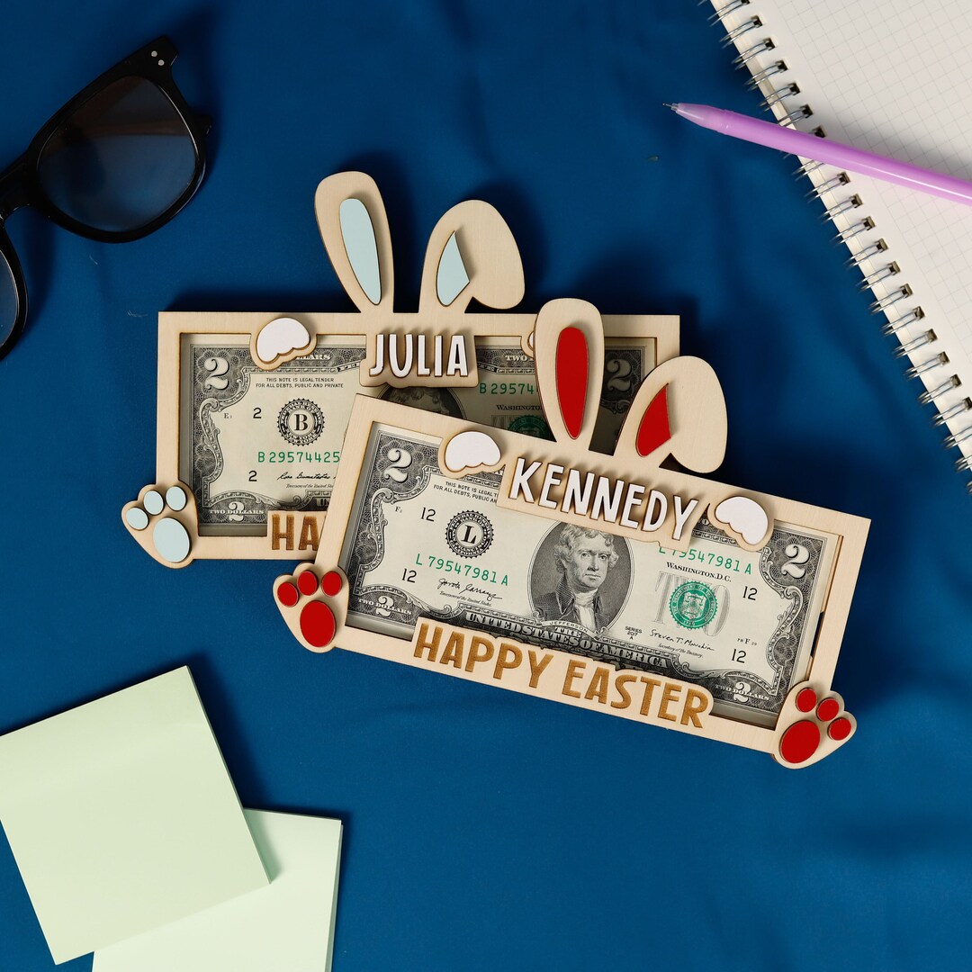 Custom Easter Money Holder Gift for Kid, Cute Easter Gifts for Teens ...