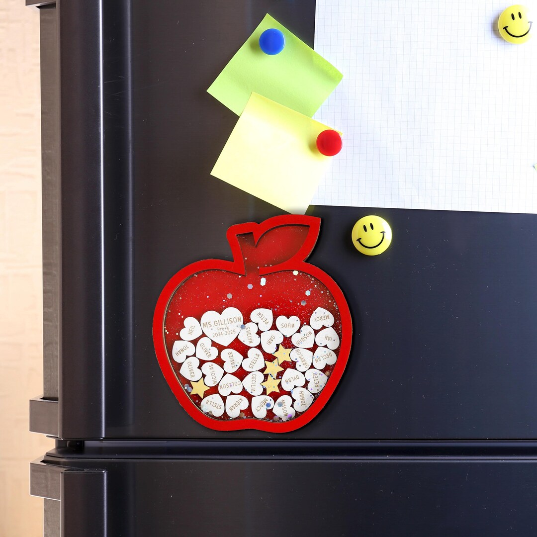 Personalized Teacher Fridge Magnets, Classroom Magnet Decor, Custom ...