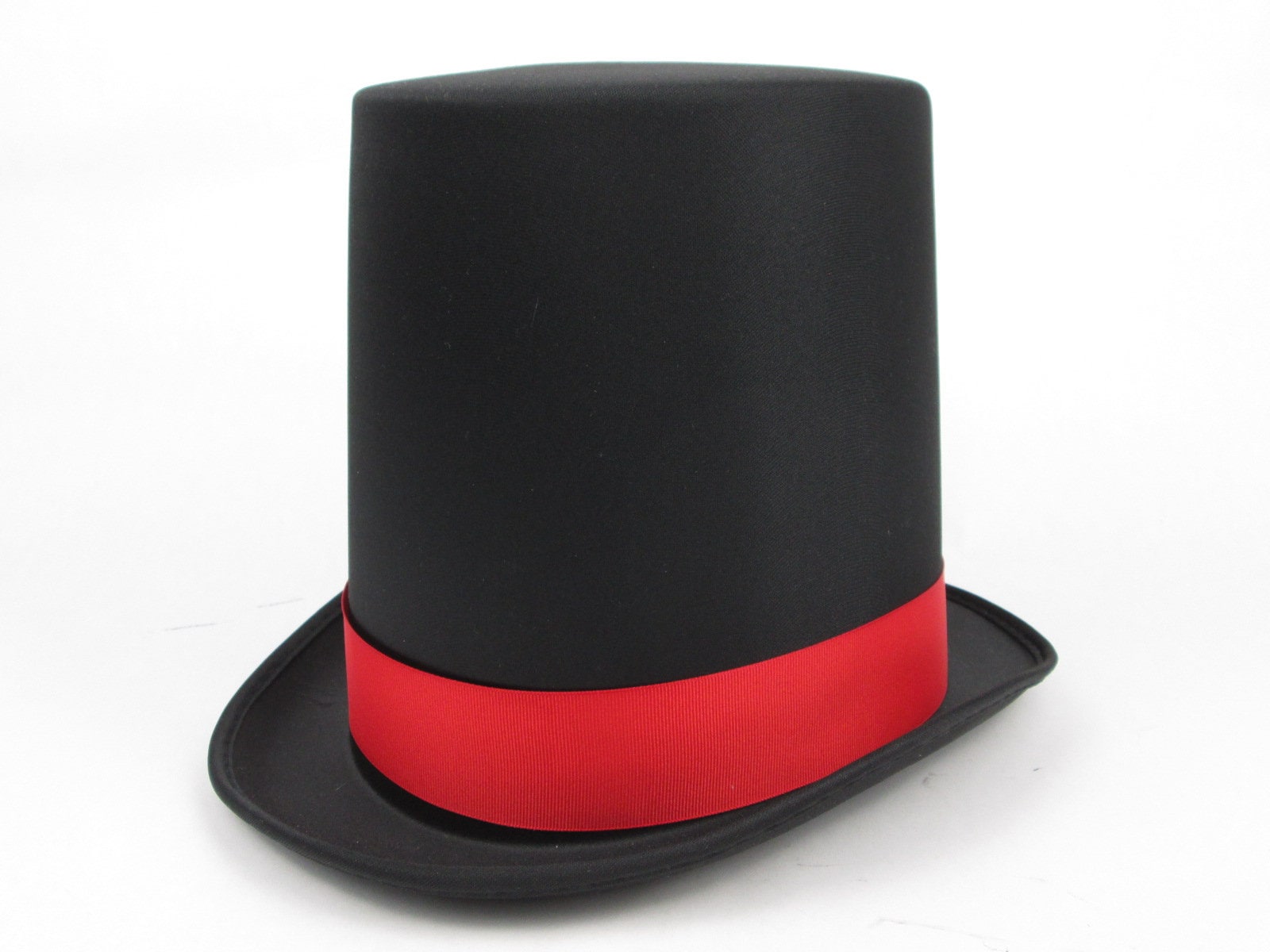 Top Hat Ribbon Red Pink Green Blue Purple Orange Stove Pipe Costume ...