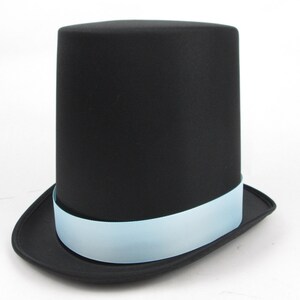 Top Hat Ribbon Red Pink Green Blue Purple Orange Stove Pipe Costume ...