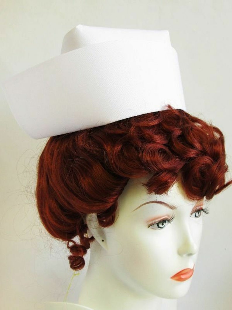 NURSE HAT Vintage Traditional Nurse's Cap Sister's - Etsy