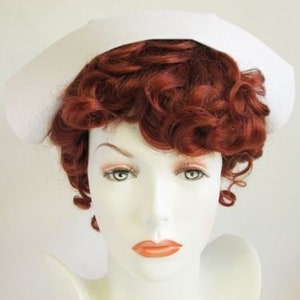 NURSE HAT Vintage Traditional Nurse's Cap Sister's Scrub for Larger ...