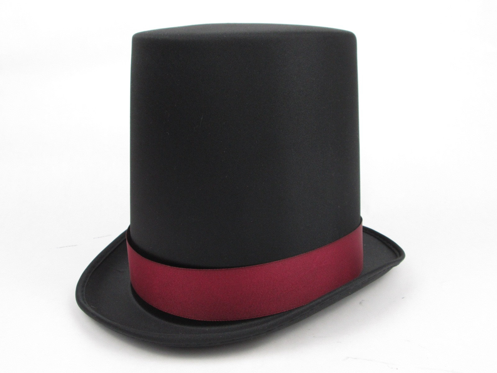 Top Hat Ribbon Red Pink Green Blue Purple Orange Stove Pipe Costume ...