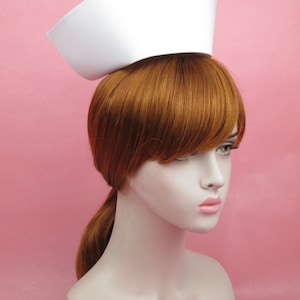 NURSE HAT Vintage Traditional White Nurse's Cap Sister's Scrub Nursing ...