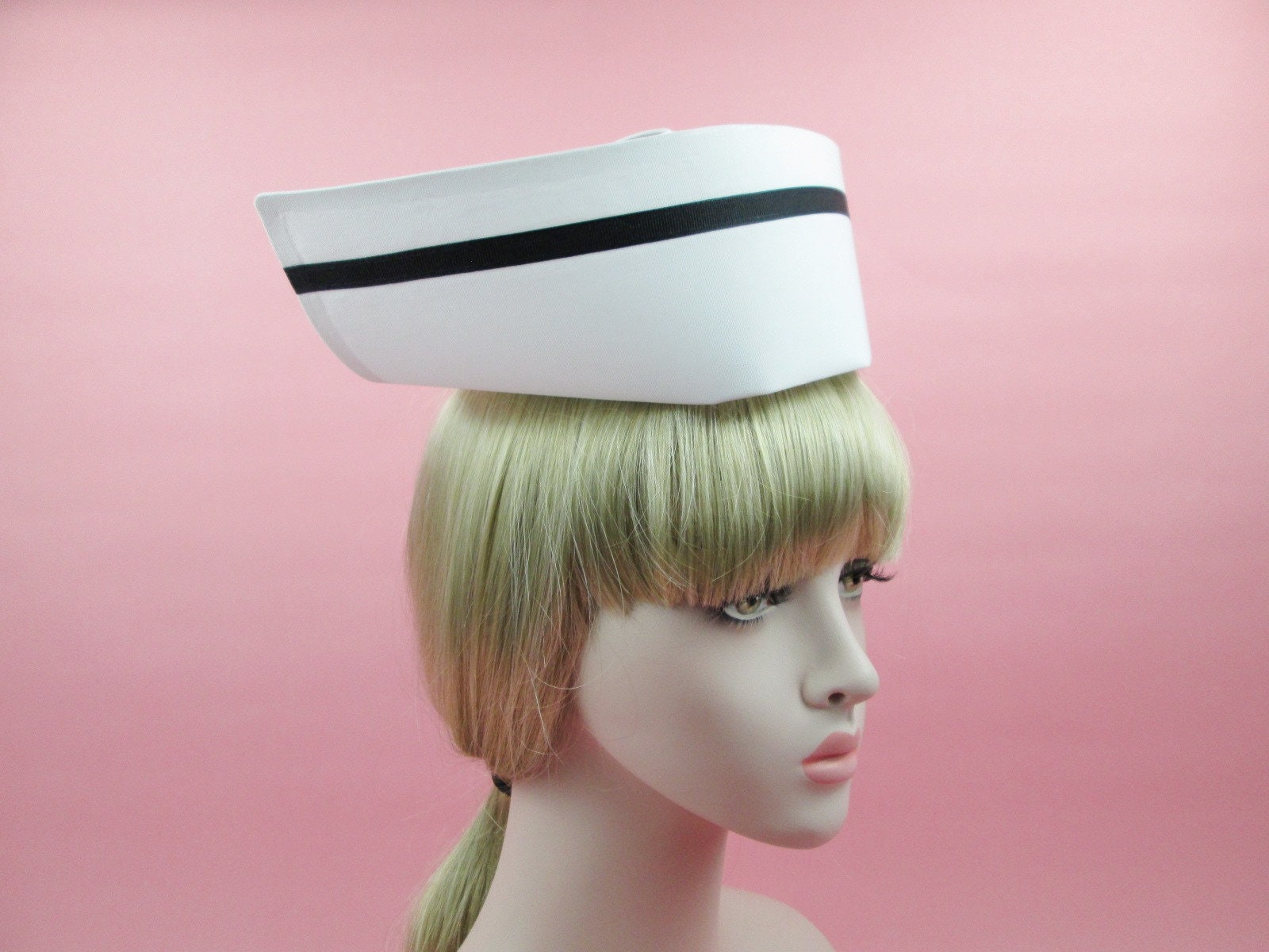 NURSE HAT Vintage Traditional Nurse s Cap Sister s Etsy Canada