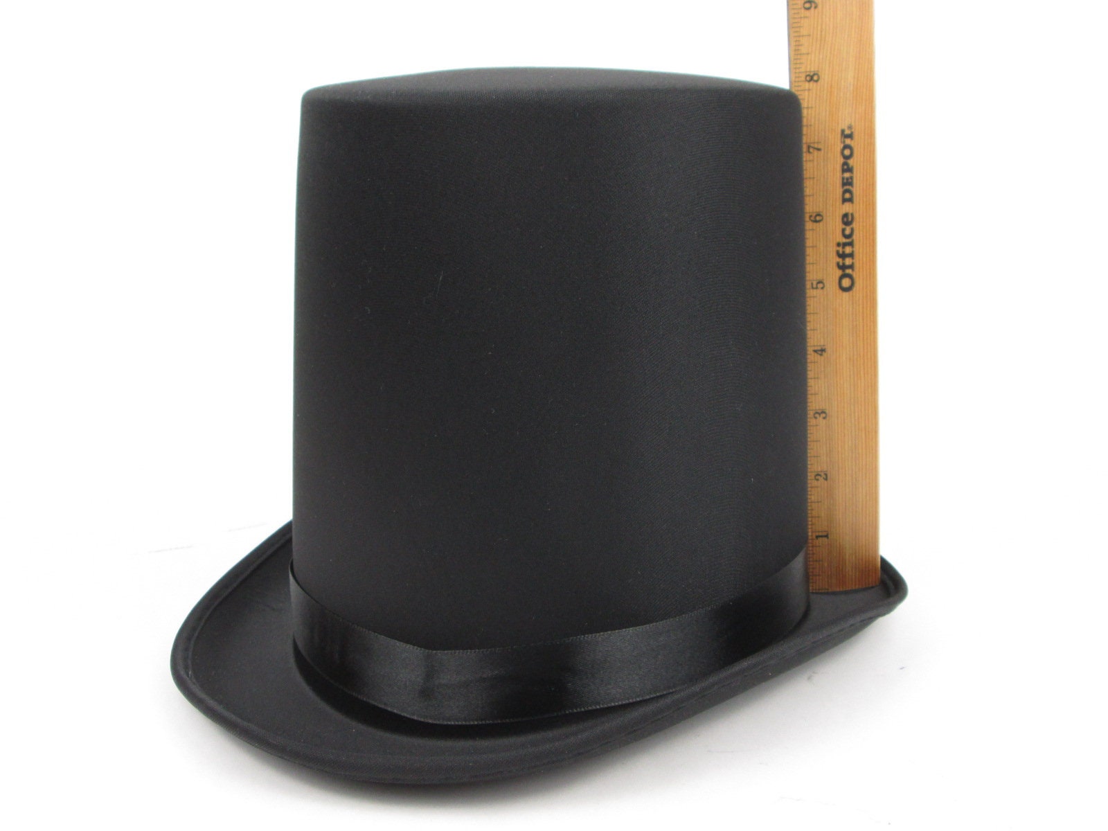 Top Hat Ribbon Red Pink Green Blue Purple Orange Stove Pipe Costume ...