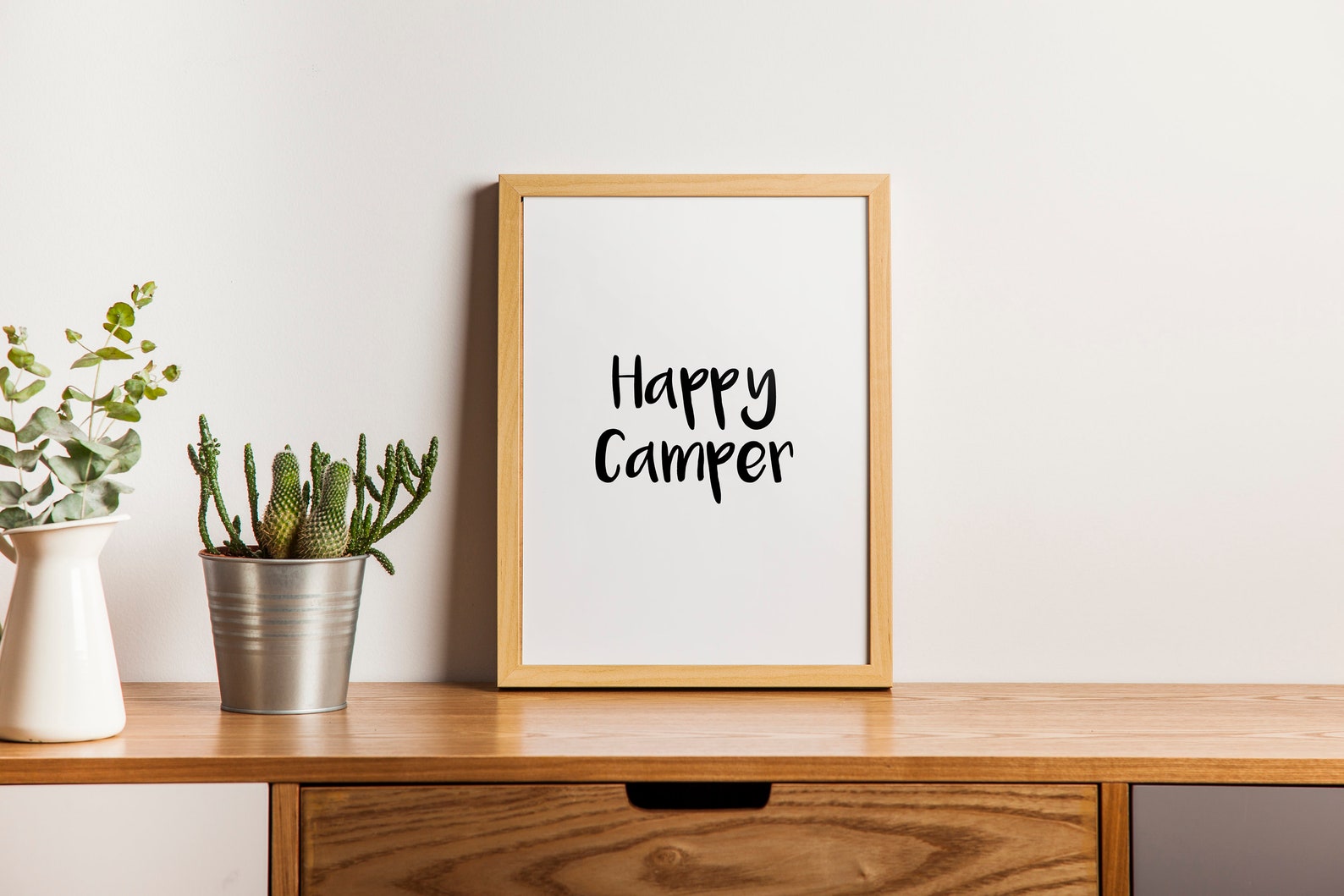 Happy Camper Printable Wall Decor / Camping Prints / RV Decor / Boho ...