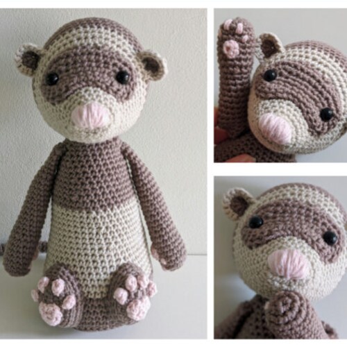 Ferret Amigurumi Pattern - Etsy UK