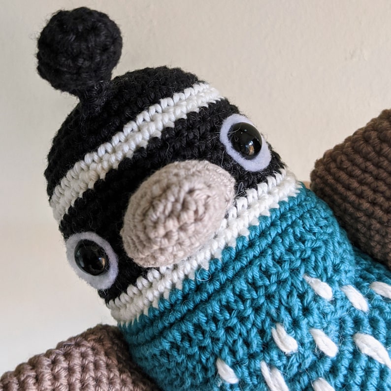 Colin the Quail Bird Crochet Amigurumi Pattern PDF | Etsy
