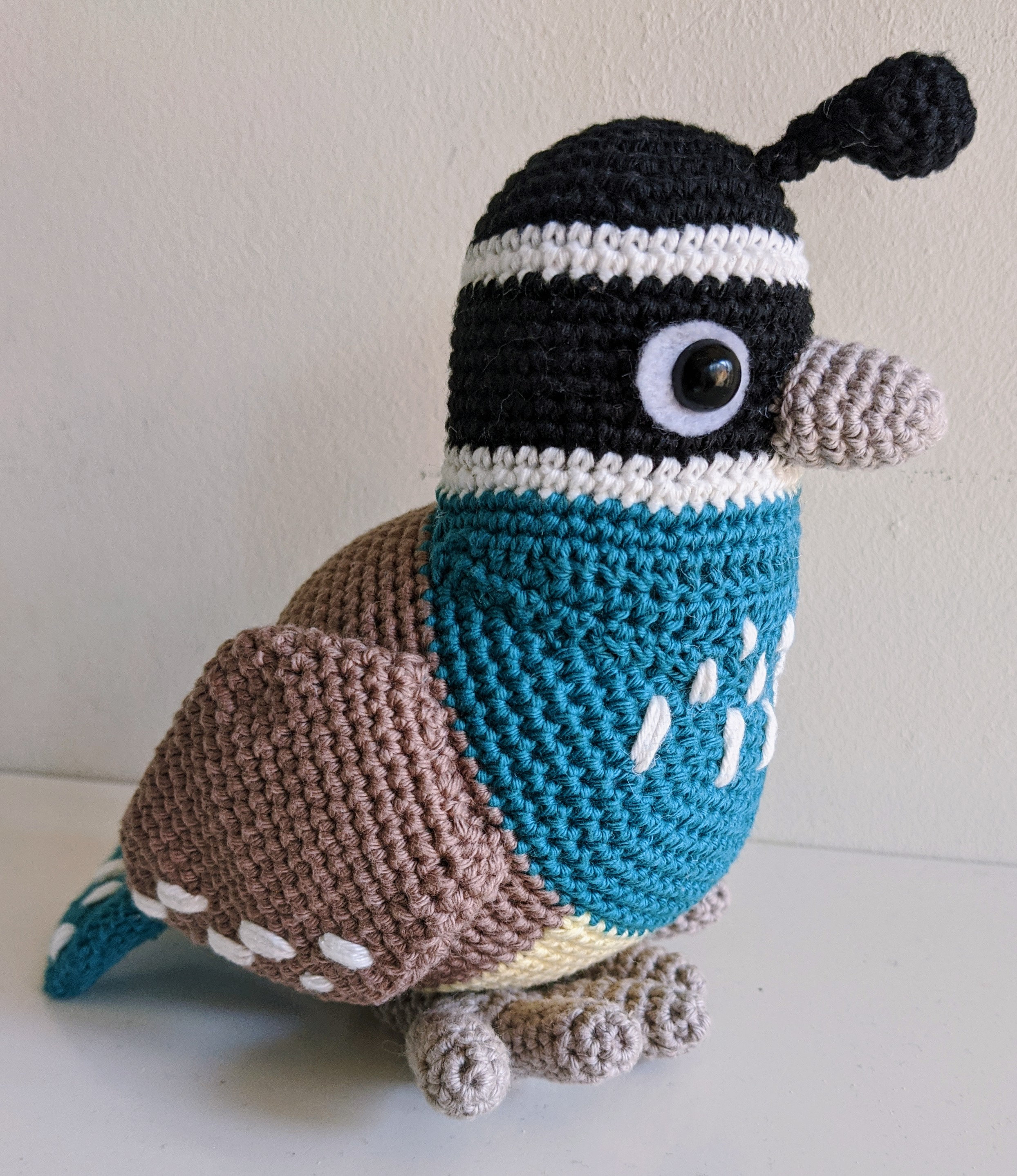 Colin the Quail Bird Crochet Amigurumi Pattern PDF - Etsy