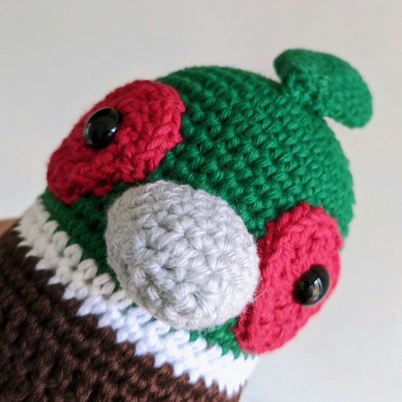 Phillip the Pheasant Bird Crochet Amigurumi Pattern PDF - Etsy UK