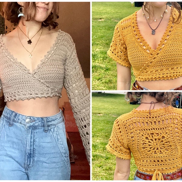 Wrap Top Pattern - Etsy
