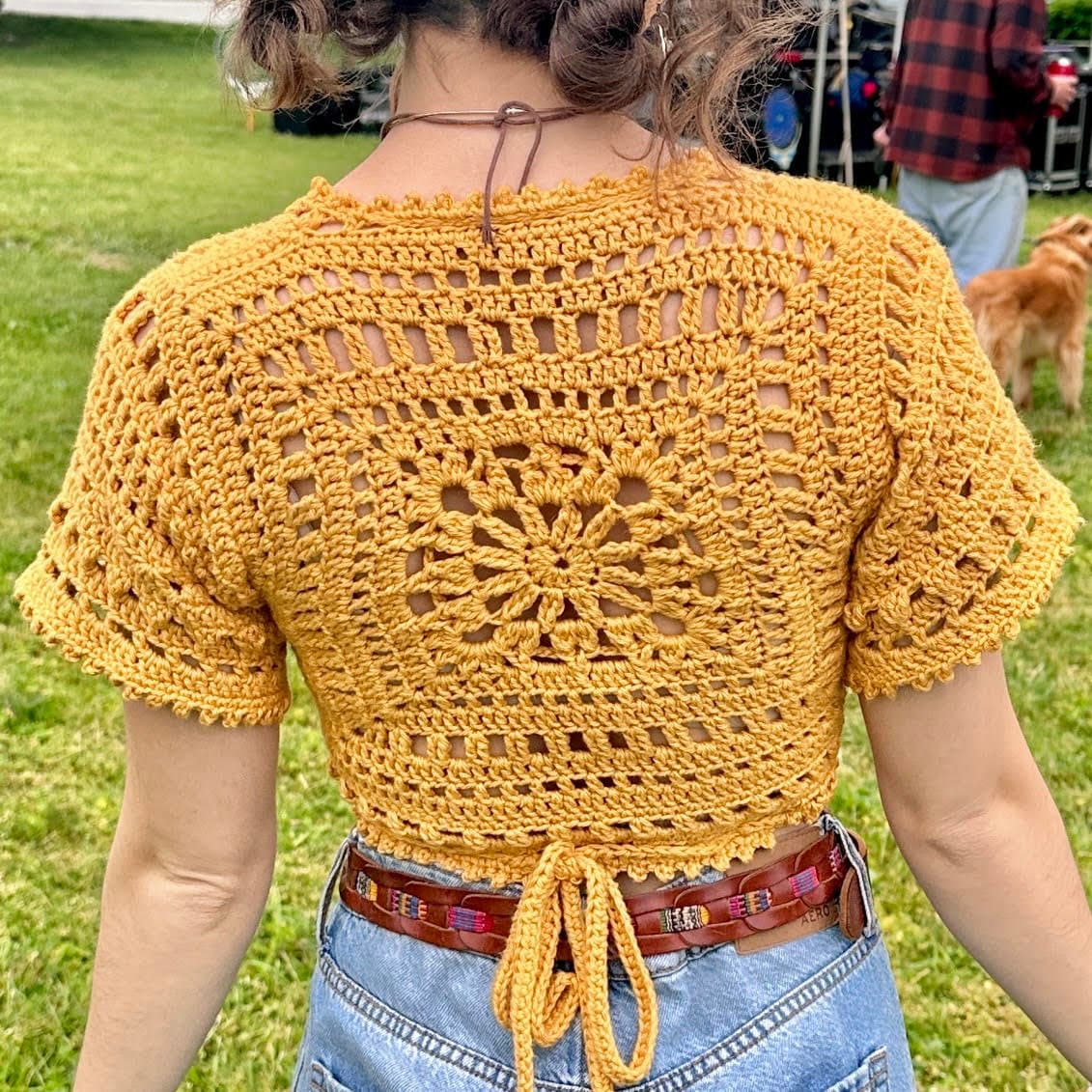 Lacey Wrap Top Crochet Pattern - Etsy UK