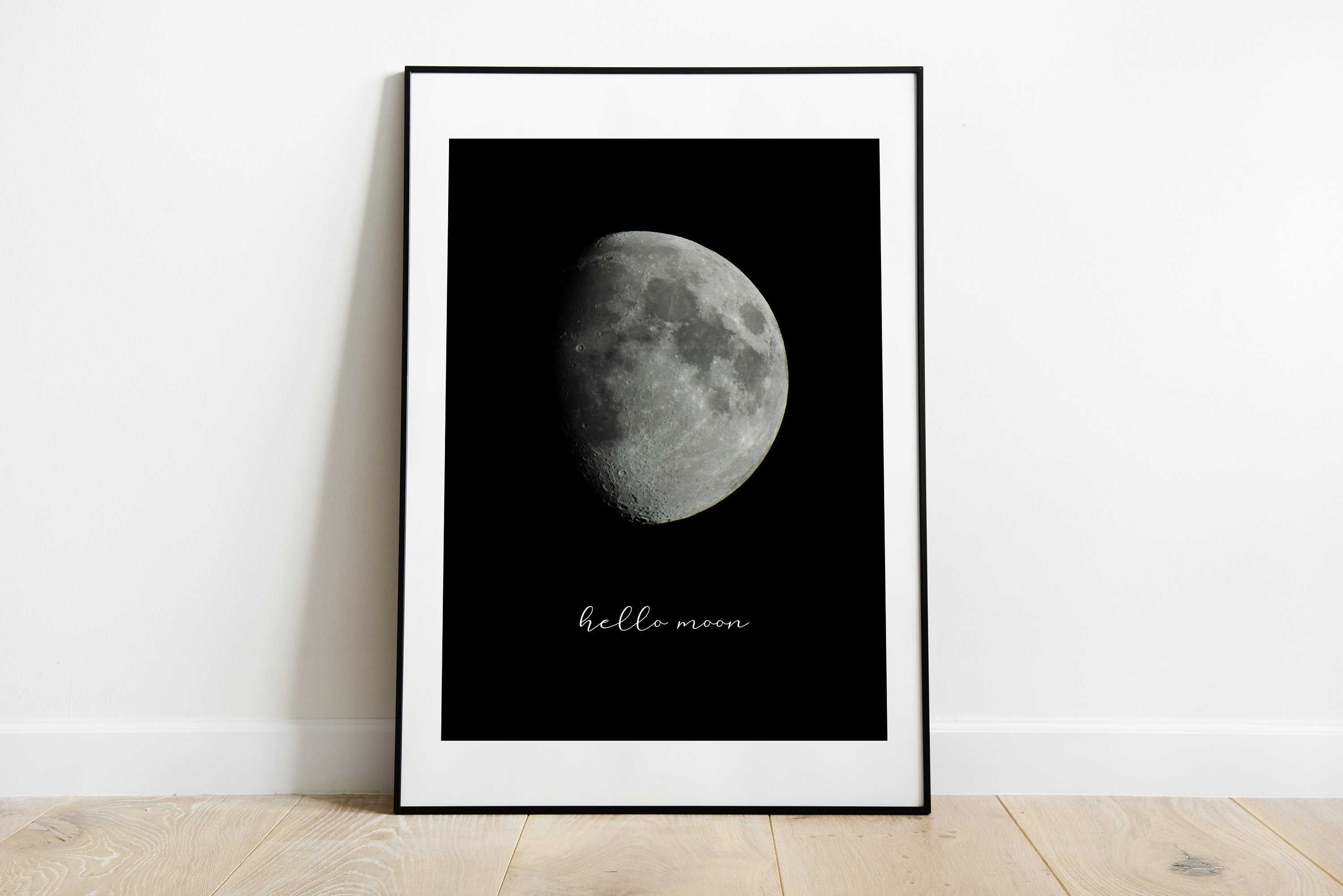 Hello Moon Wall Art Printable Instant Download Print Digital Print ...
