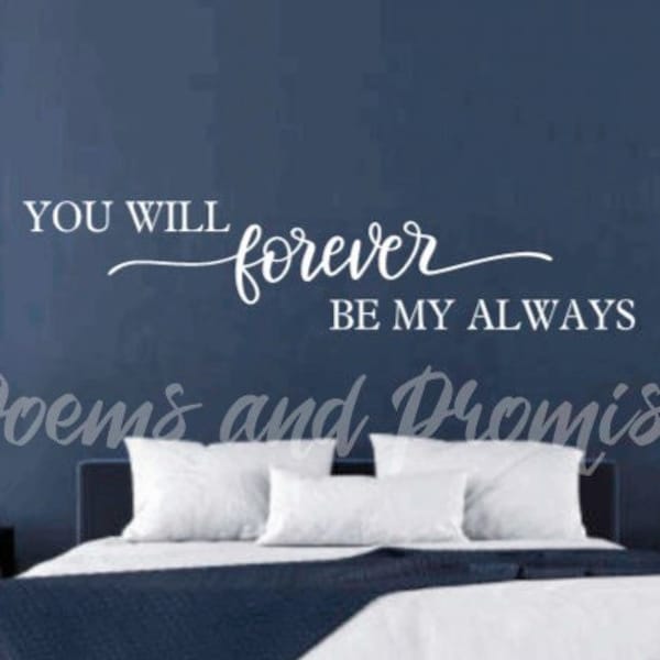 Forever Decal Etsy