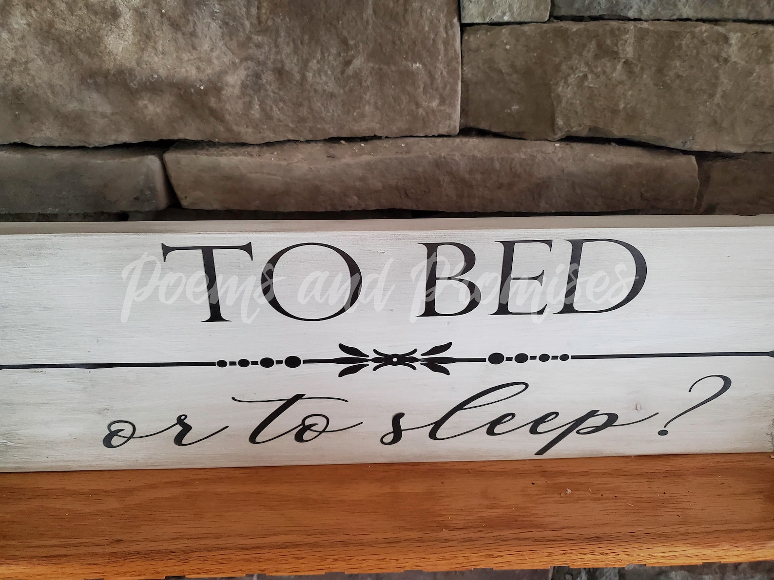 To Bed or to Sleep Sign Outlander Decor Wedding Gift | Etsy
