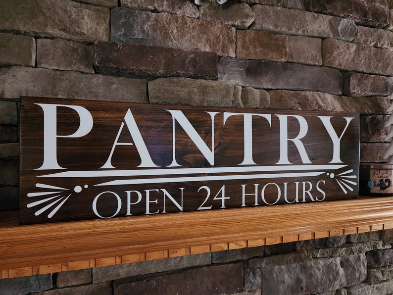 Wooden Pantry Sign Kitchen Pantry Sign Pantry Decor Pantry - Etsy