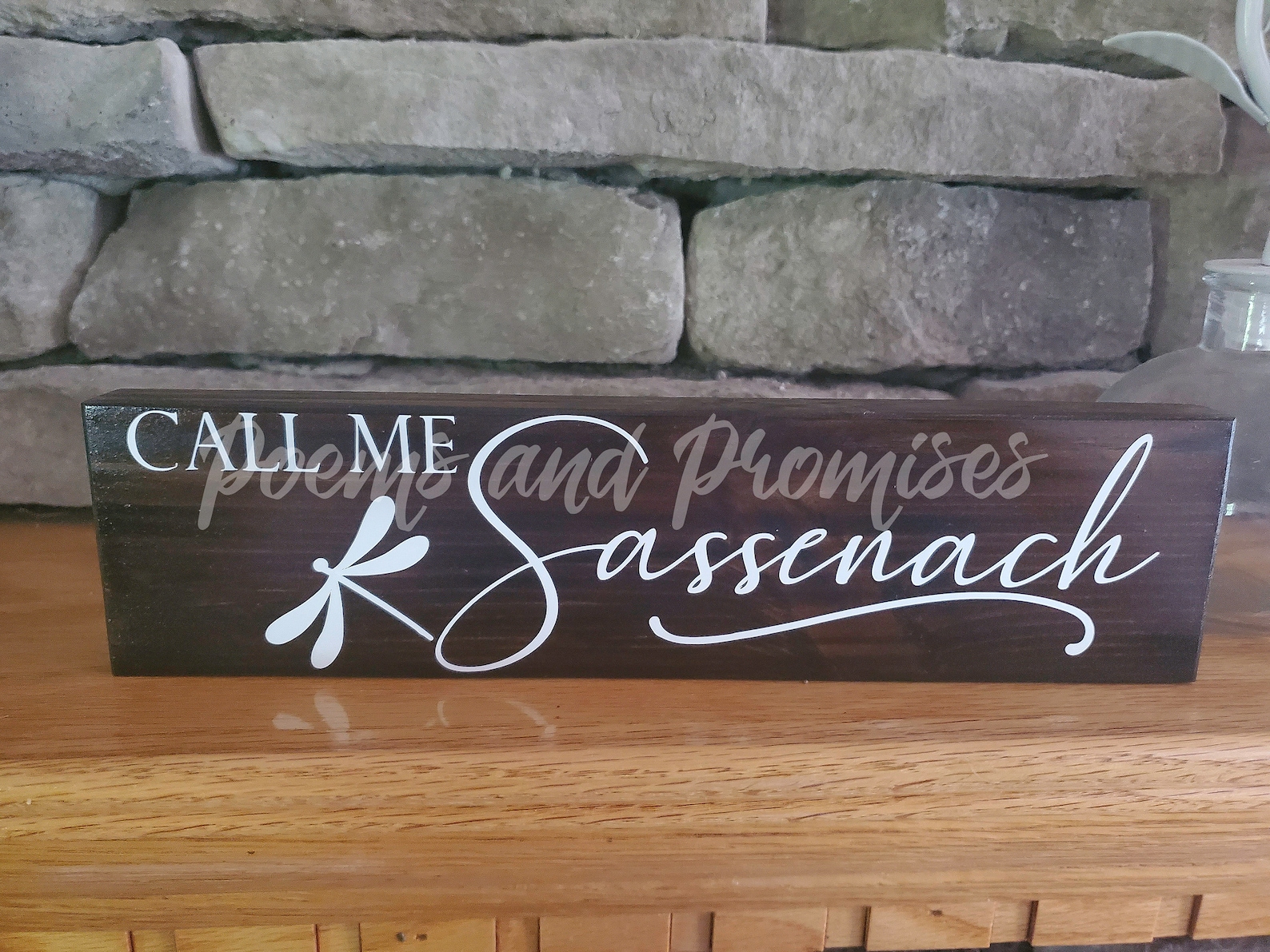 Sassenach Sign, Outlander Sign, Outlander Decor, Outlander Stocker ...