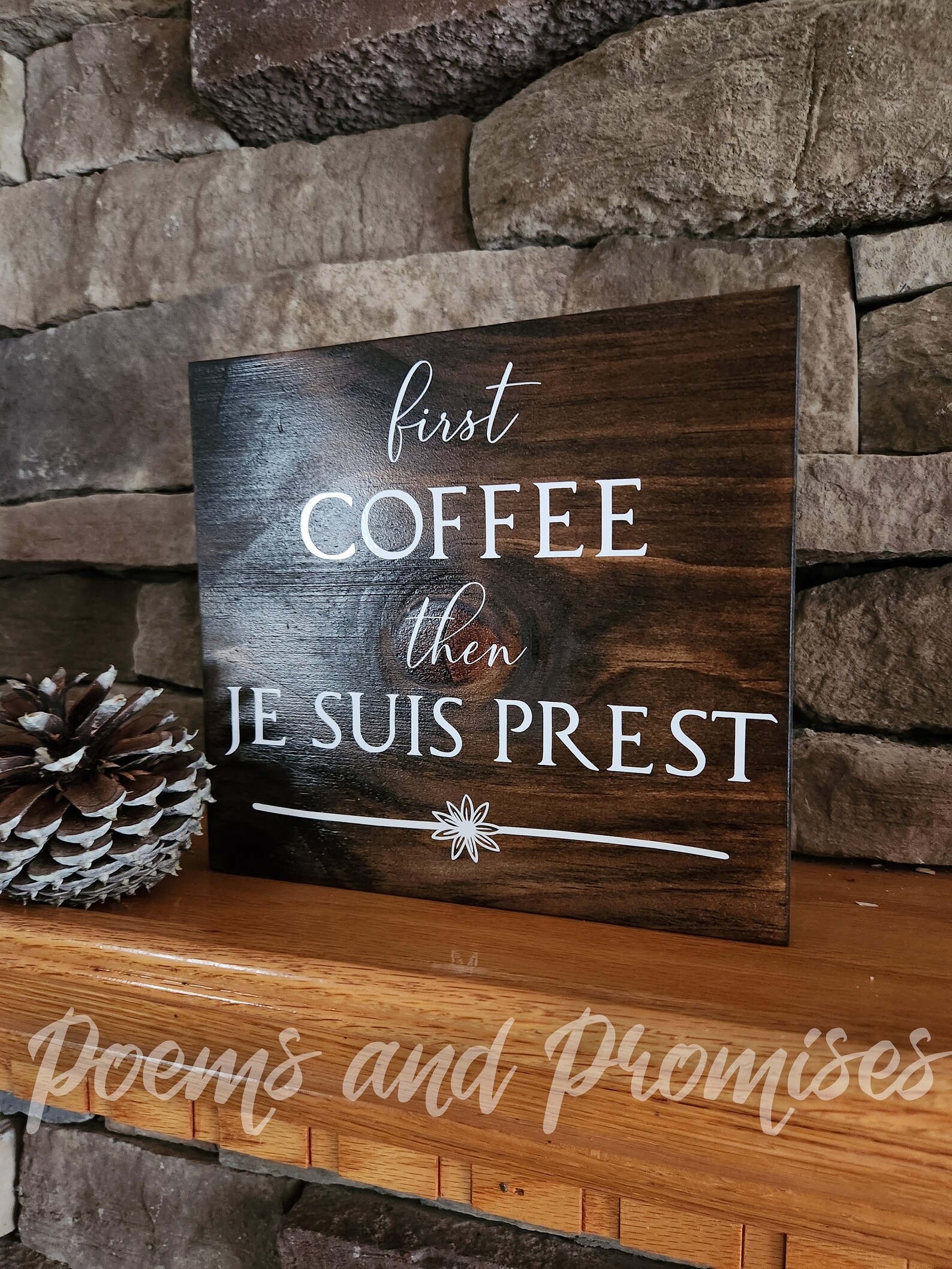 Outlander Coffee Sign, Outlander Je Suis Prest Sign, Coffee Then Je ...