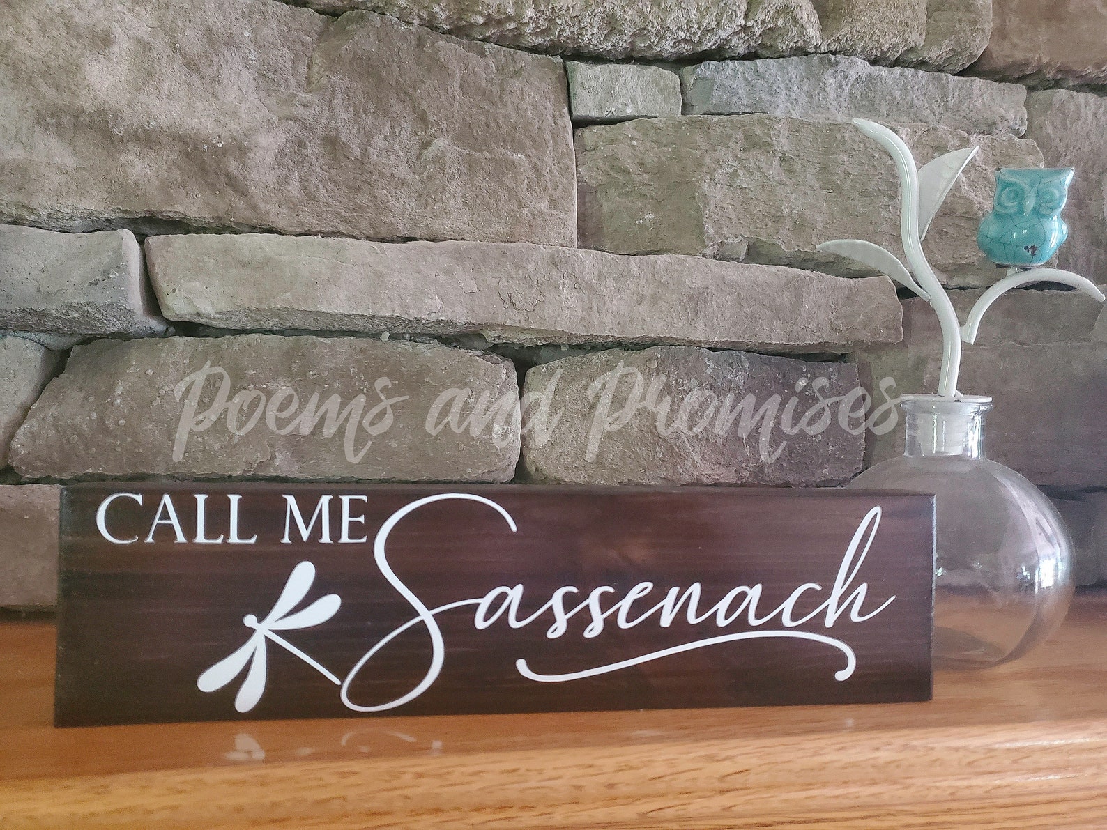 Sassenach Sign, Outlander Sign, Outlander Decor, Outlander Stocker ...