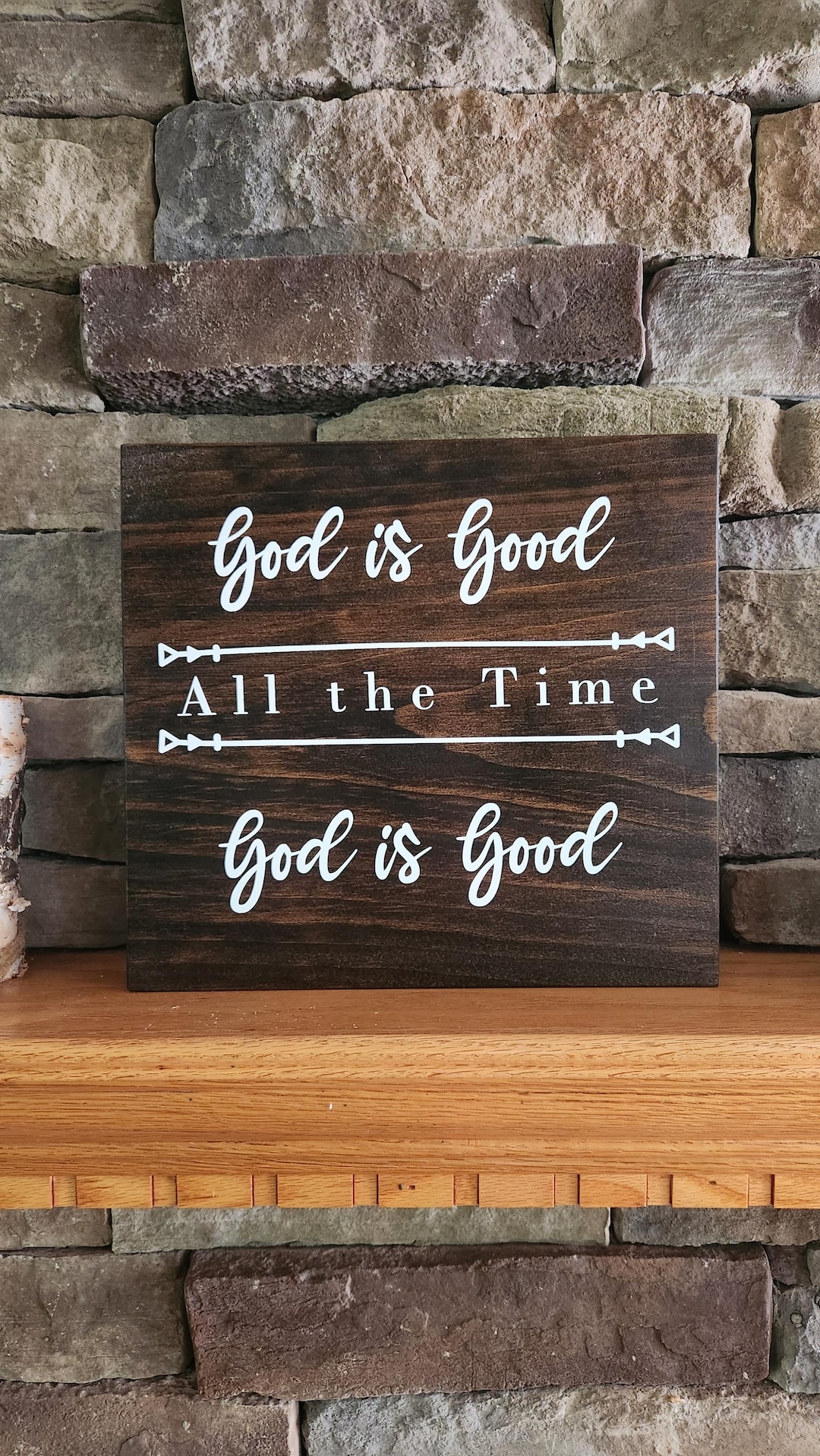 God is Good Sign, God Good All the Time, Faith Sign, Faith Decor ...
