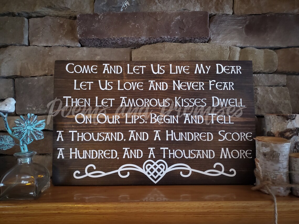 A Thousand Kisses Outlander Sign Outlander Decor Wedding - Etsy