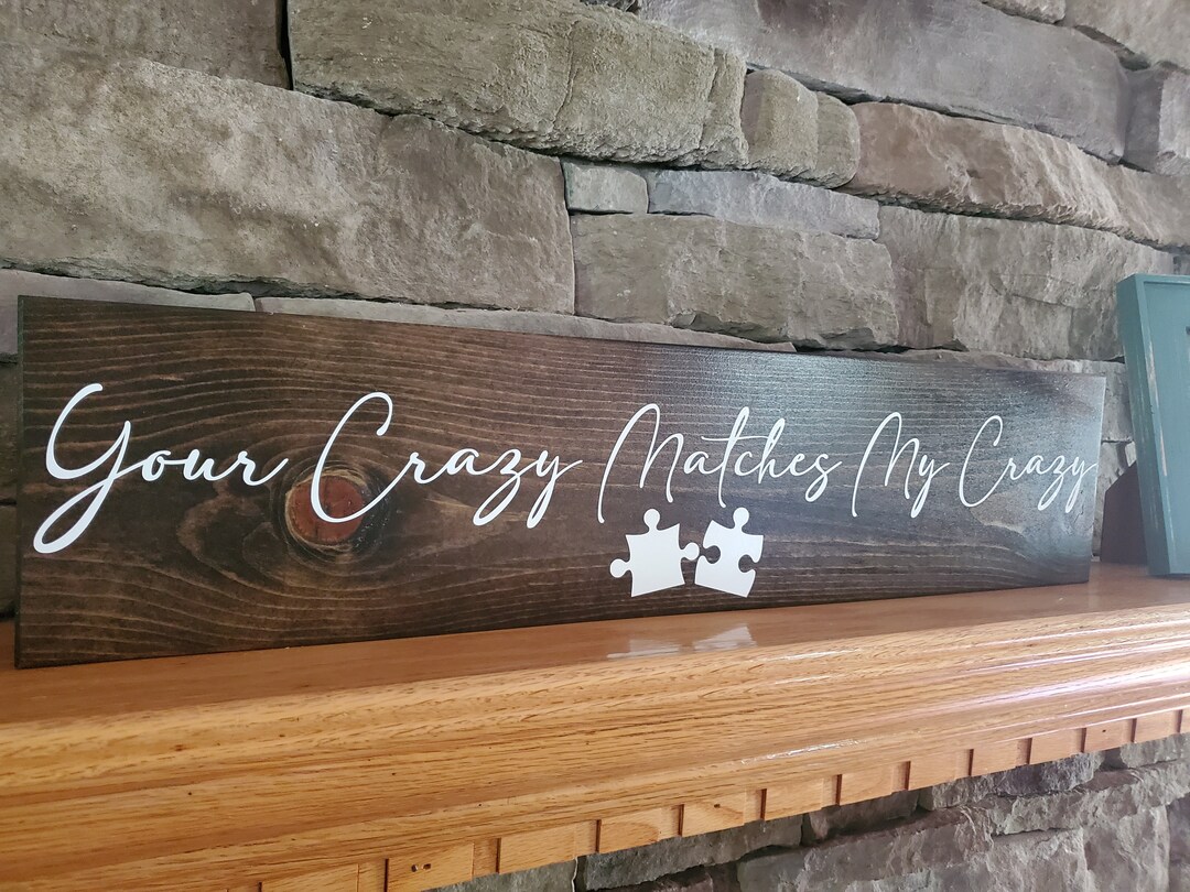 Your Crazy Matches My Crazy Sign, Deadpool Sign, Deadpool Proposal Sign ...