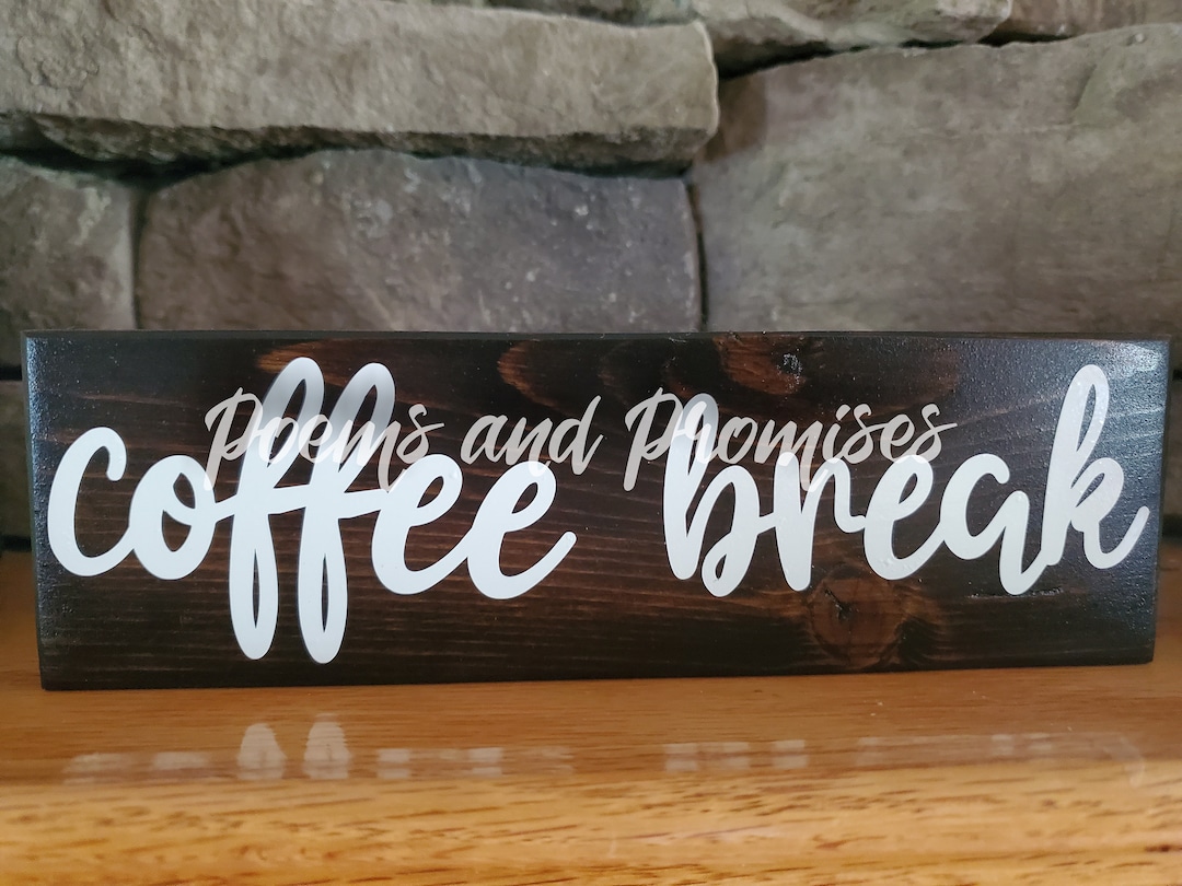 Letrero de Coffee Break, Letrero de carrito de café, Letrero de coffee ...