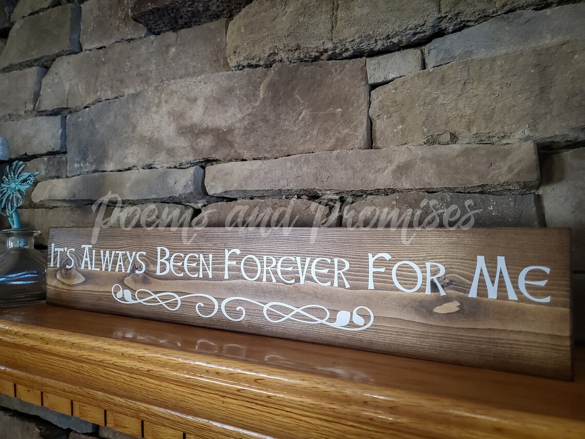 Outlander Sign Outlander Forever for Me Sign Scottish Decor - Etsy