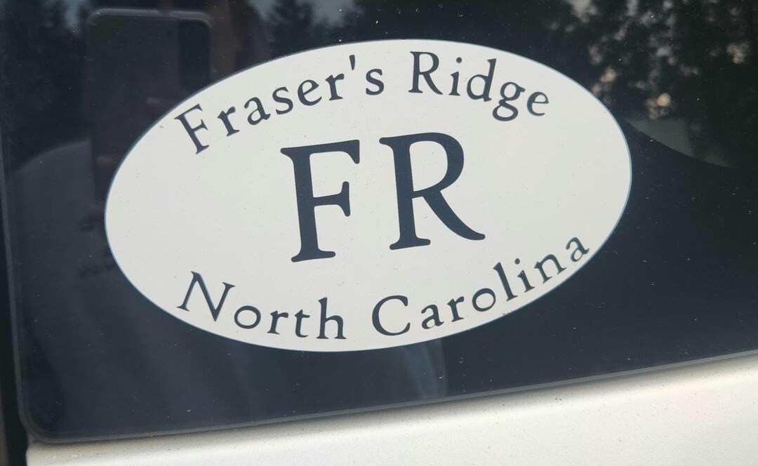 Fraser's Ridge Decal, Outlander Car Decal, Jamie Fraser, Claire ...