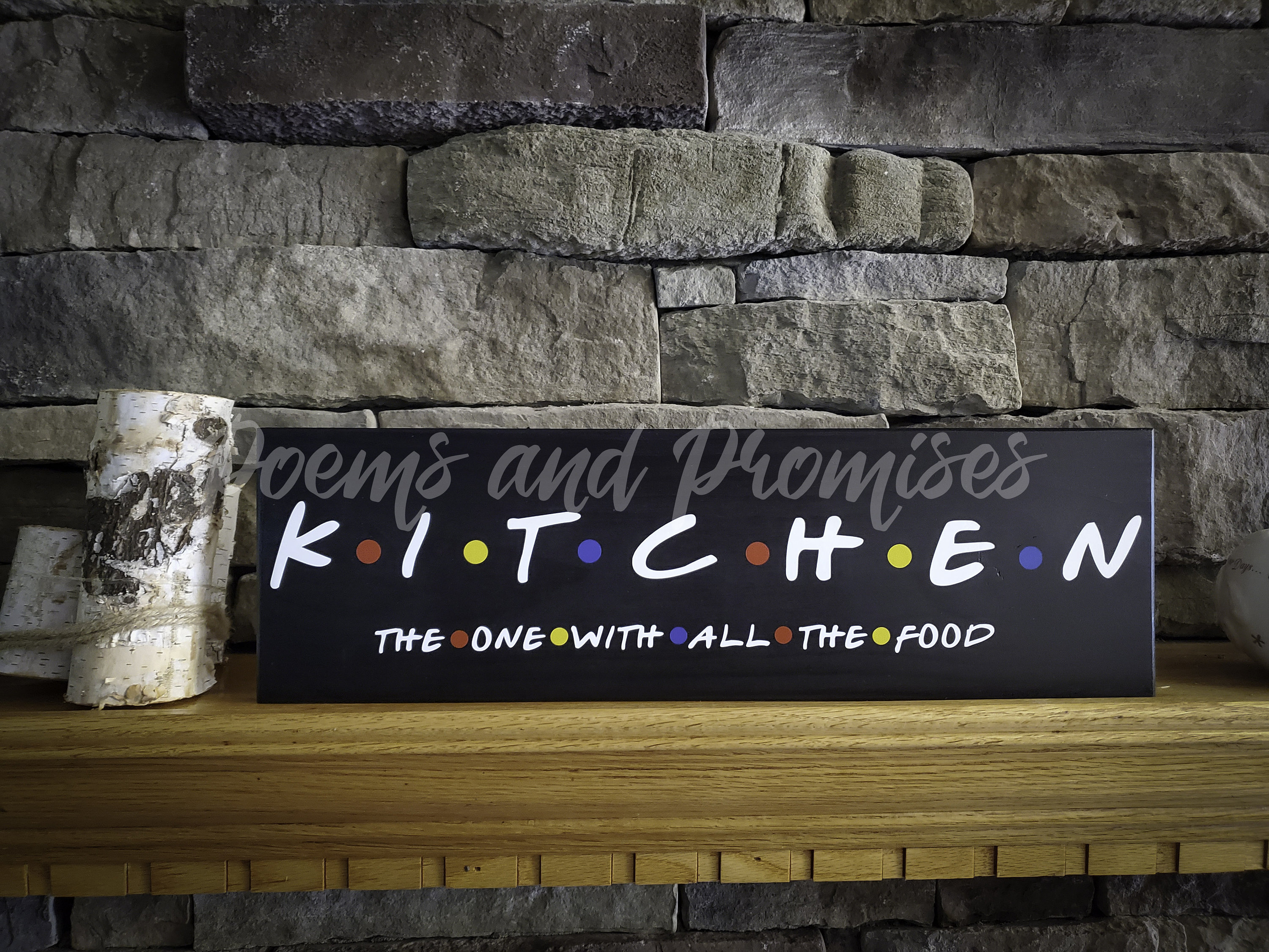 Friends Kitchen Sign, Kitchen Sign, Friends Sign, Friends Home Decor ...