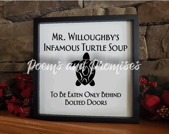 Turtle Soup Sign - Etsy